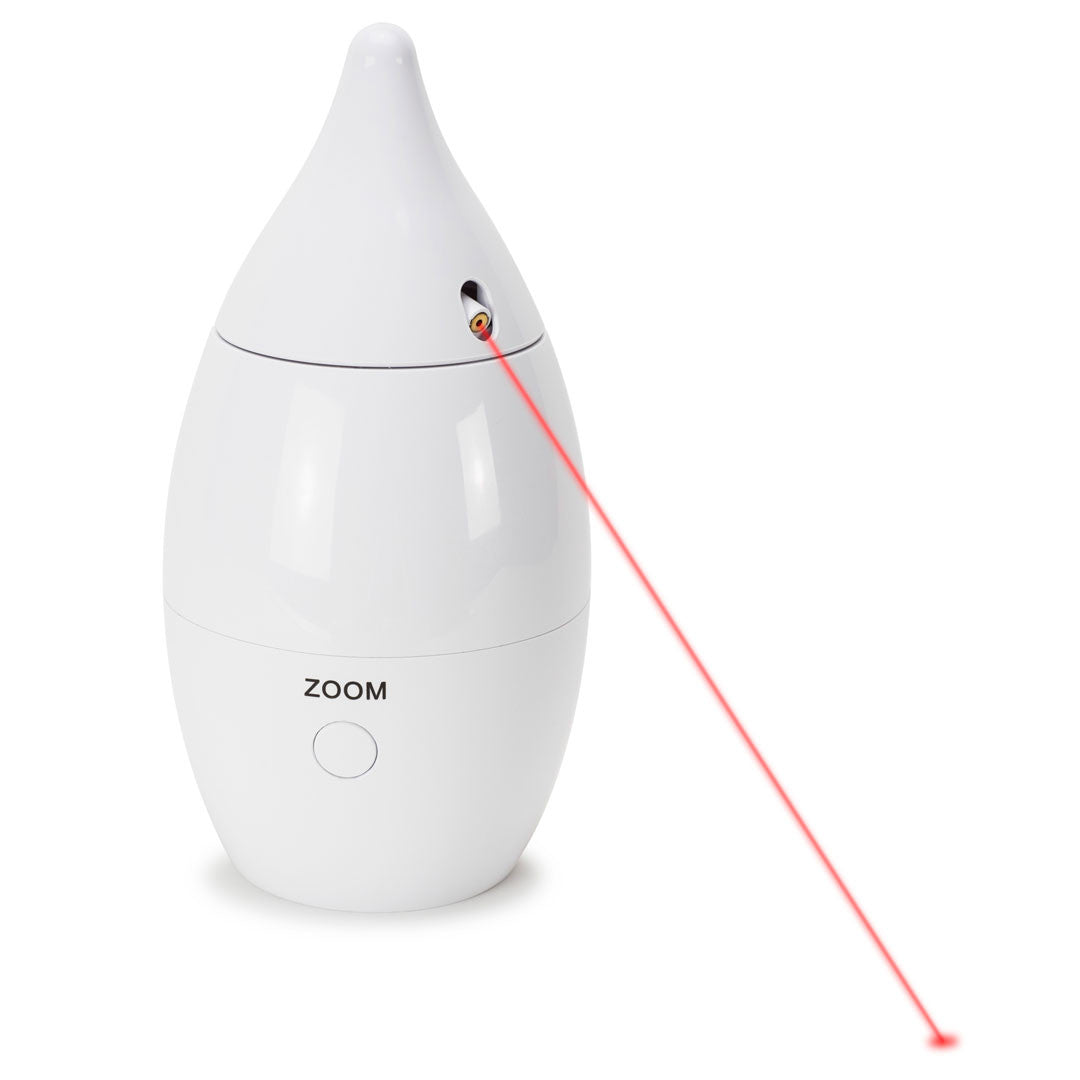 Zoom Automatic Rotating Laser Cat Toy – Creature Comforts @ Runaway Farm